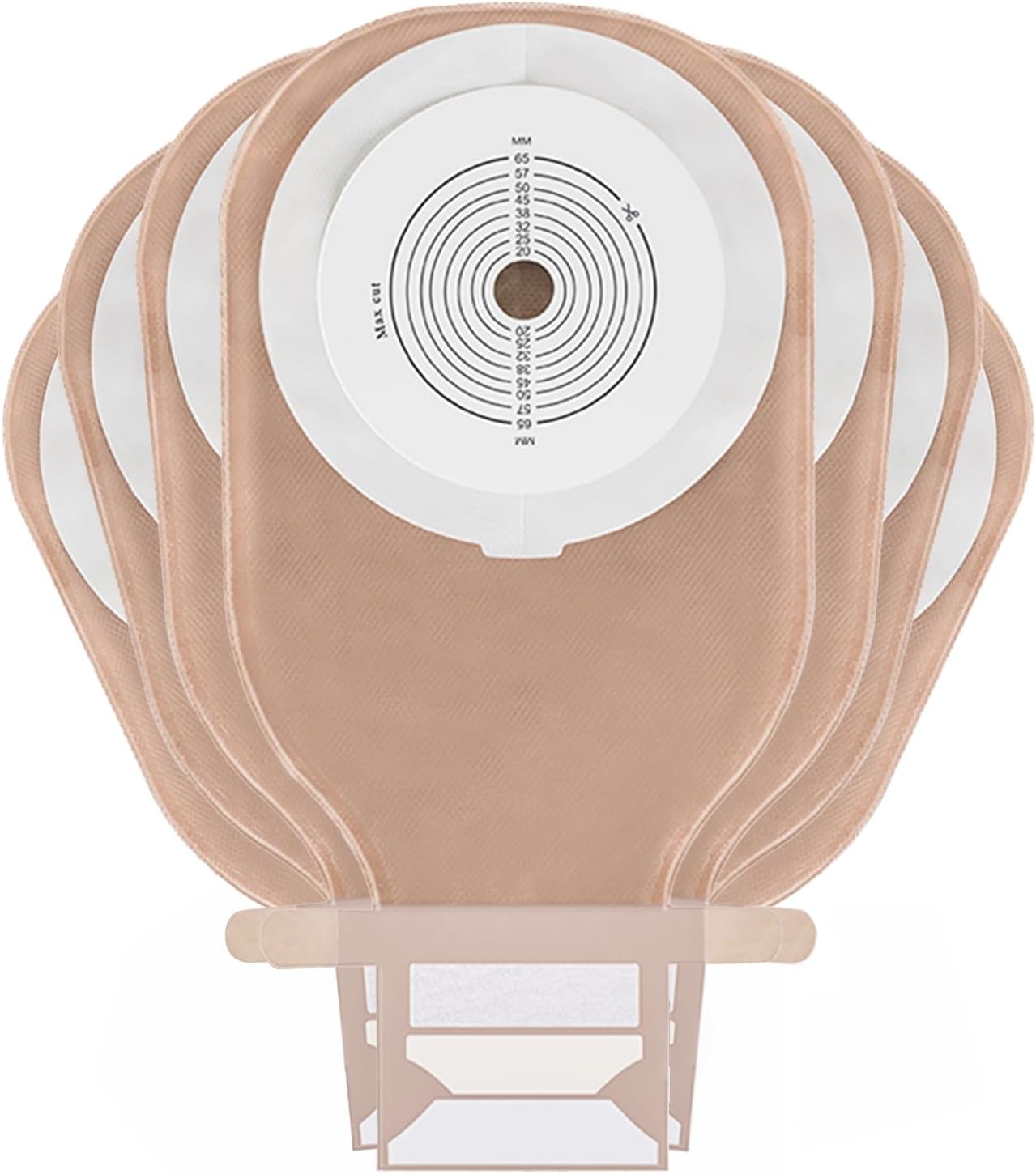 Amazon.com: ZOLIQUEX 10PCS Colostomy Bags, One Piece Ostomy Bag Ostomy ...