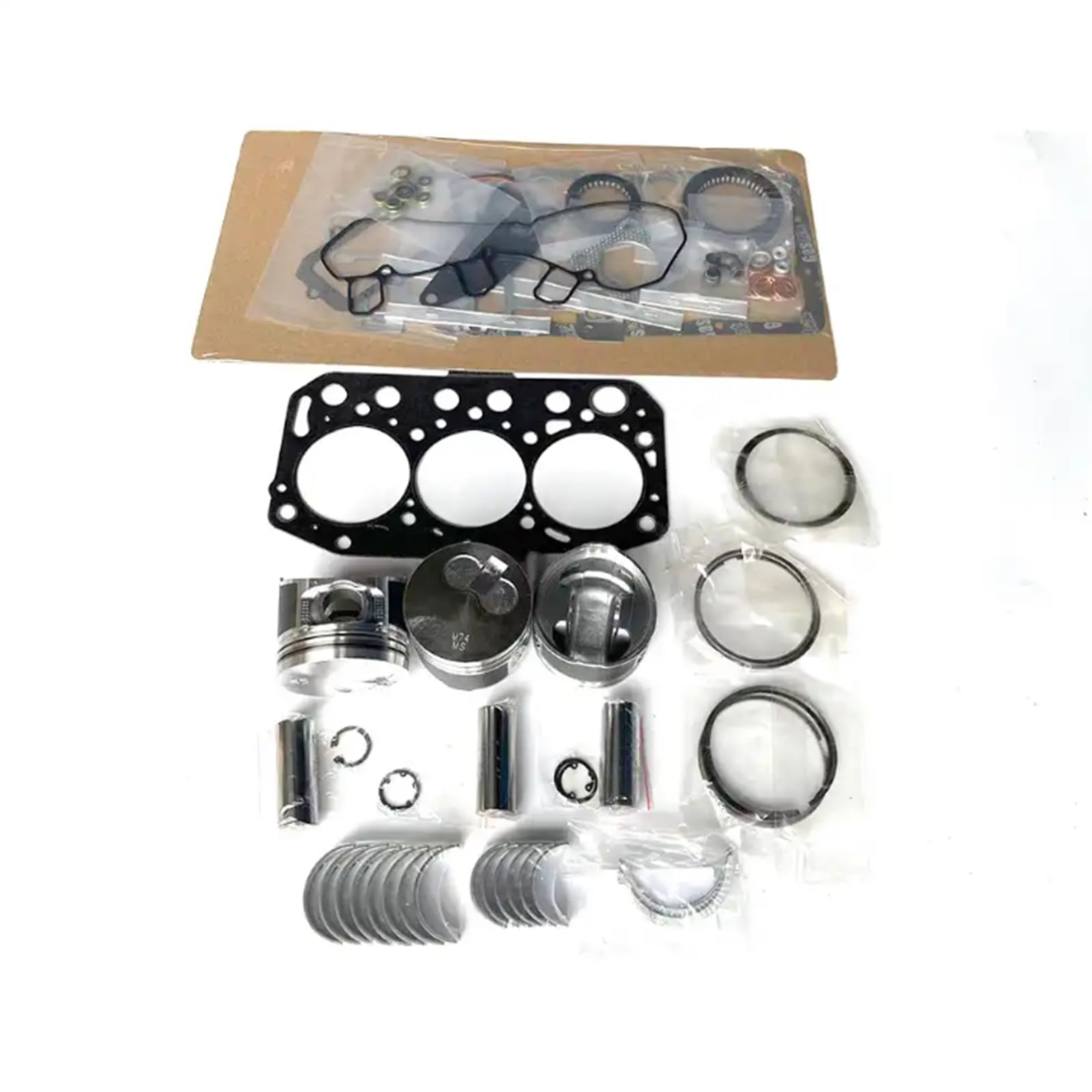 Amazon.com: XYo D782 Overhaul Rebuild Kit (Without cylinder liner and ...
