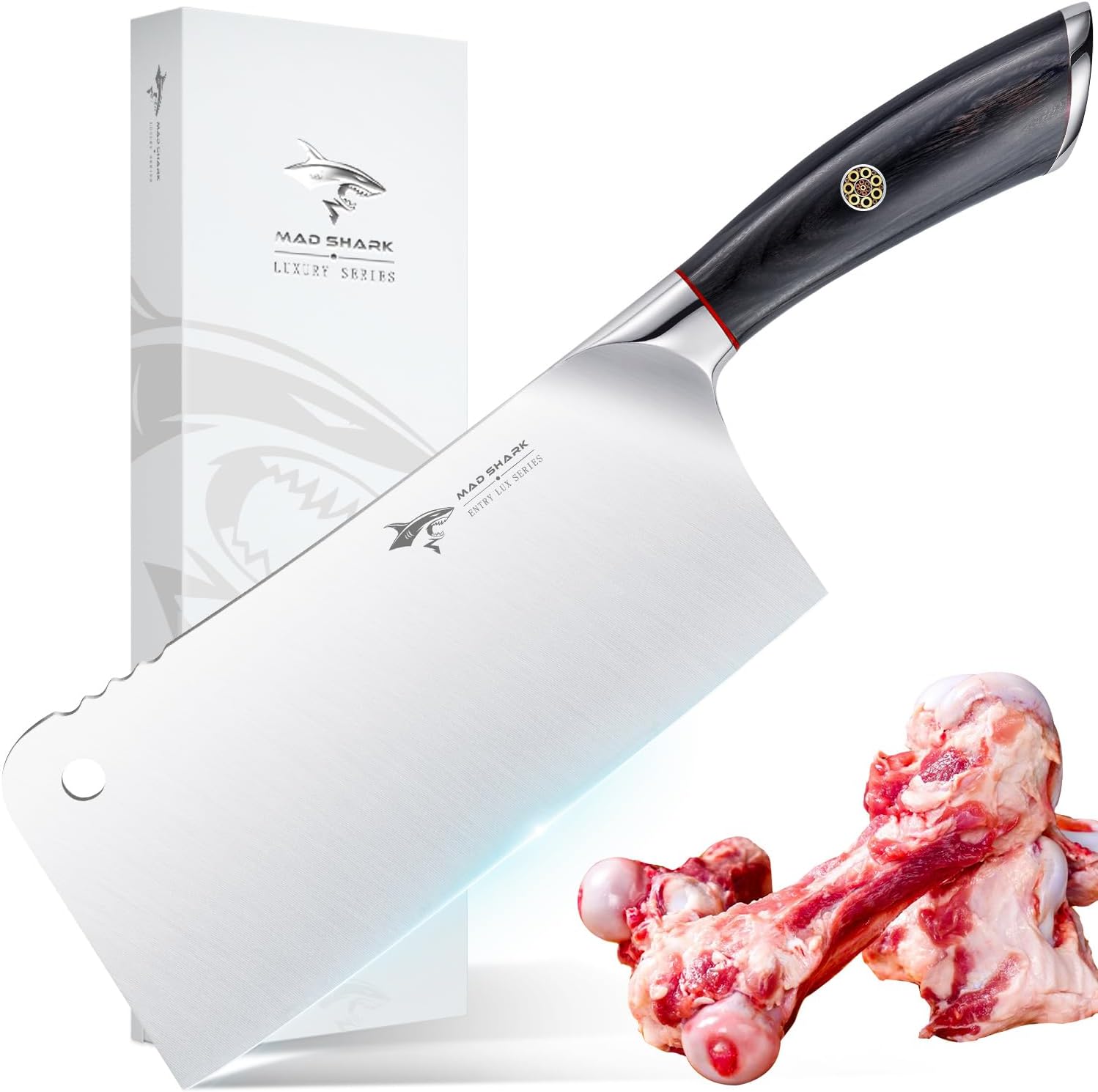 Amazon.com: Sato Forged Heavy-Duty Meat Cleaver Chopping Butcher Knife ...