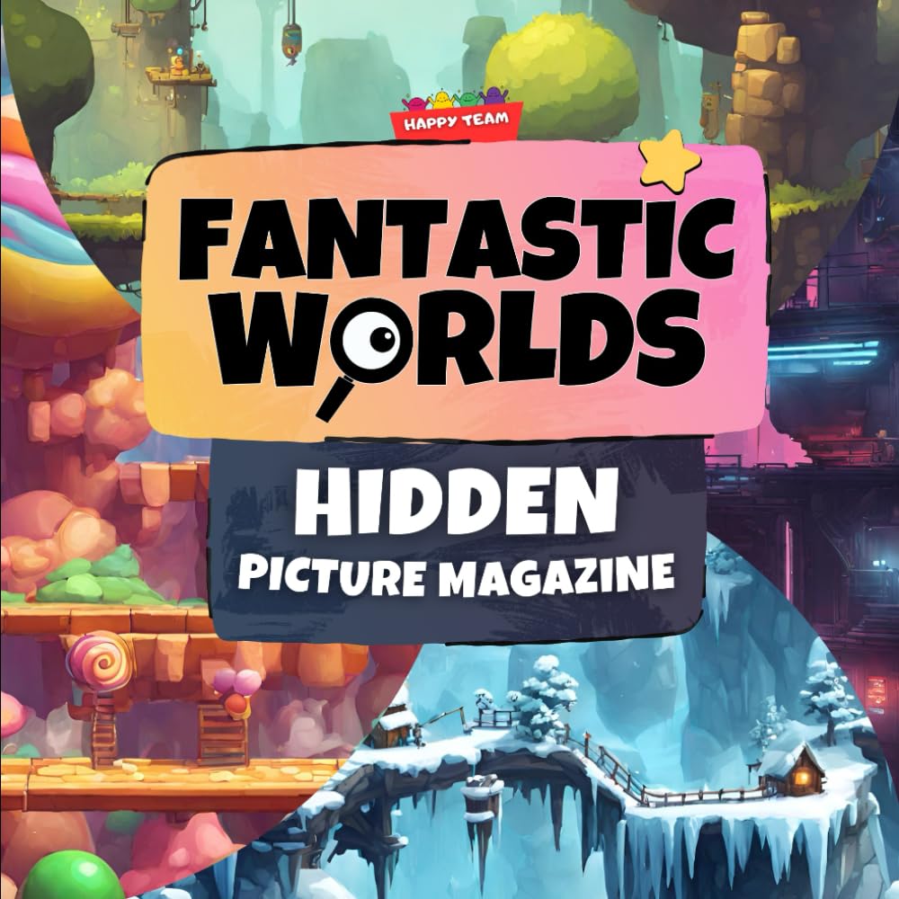 Amazon.com: Fantastic Worlds Hidden Picture Magazine: Seek and find the ...