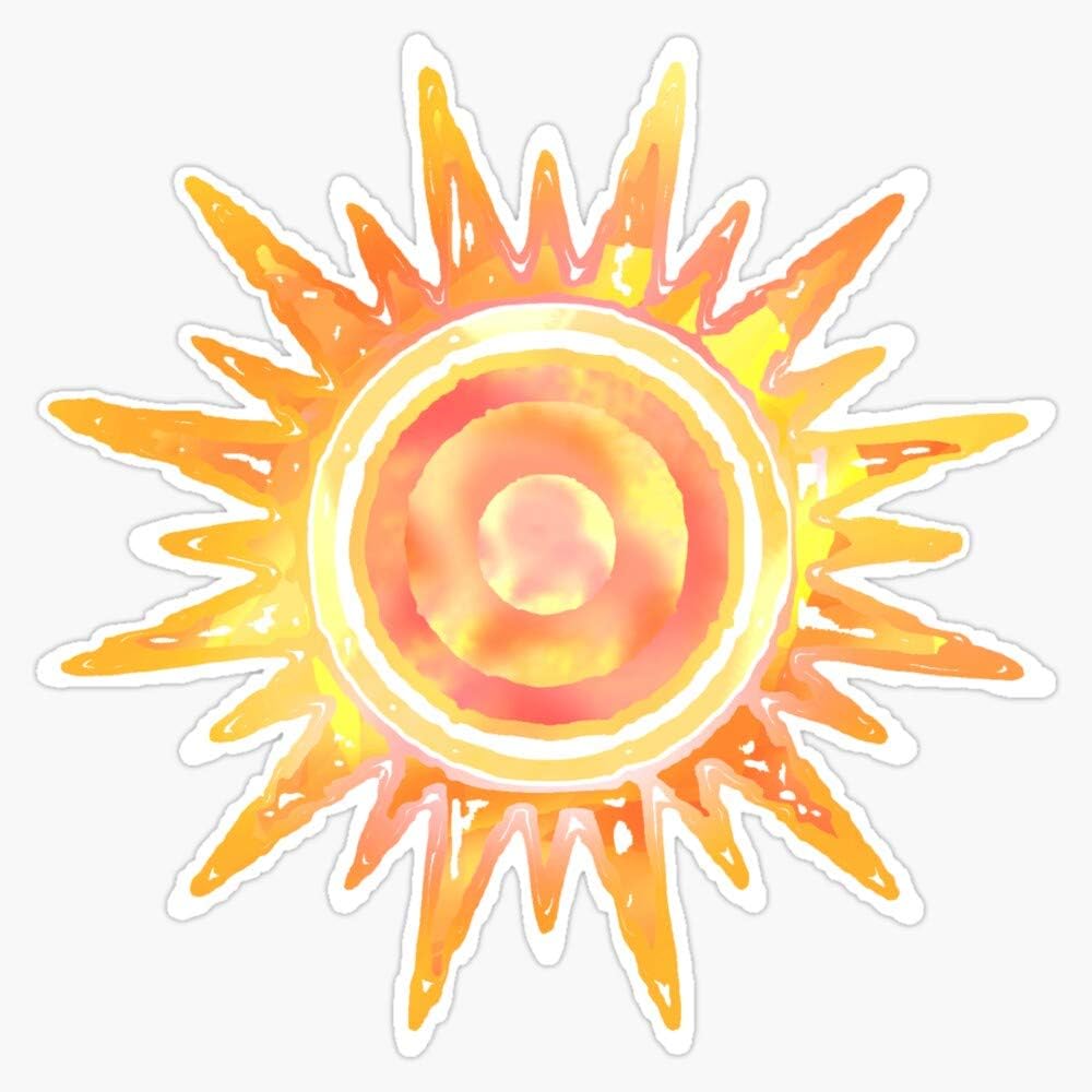 Amazon.com - Sunshine Vinyl Waterproof Sticker Decal Car Laptop Wall ...