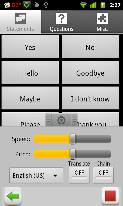 Talkadroid - App on Amazon Appstore