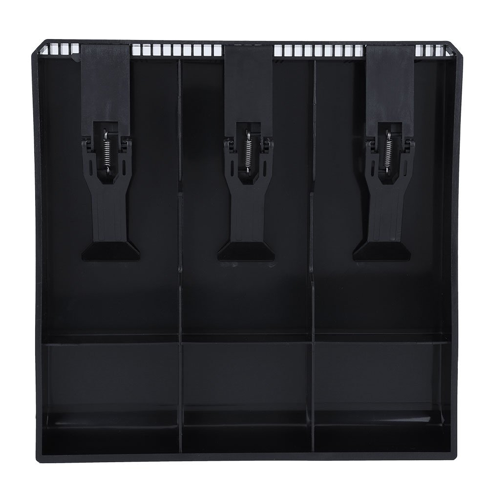 Hilitand Small Cash Tray Drawer Register Insert Tray Plastic Money Box ...