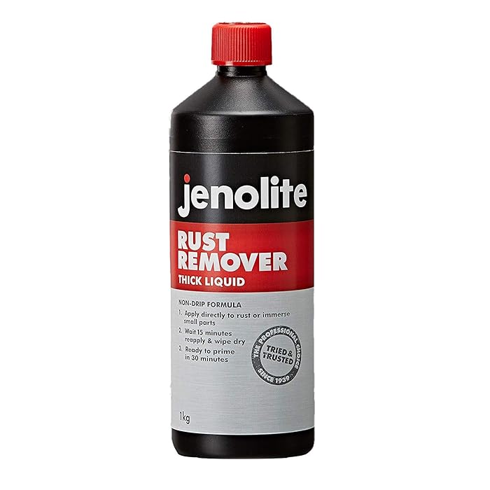 Buy JENOLITE Rust Remover Thick Liquid | Non-Drip Formula | Fast Acting ...