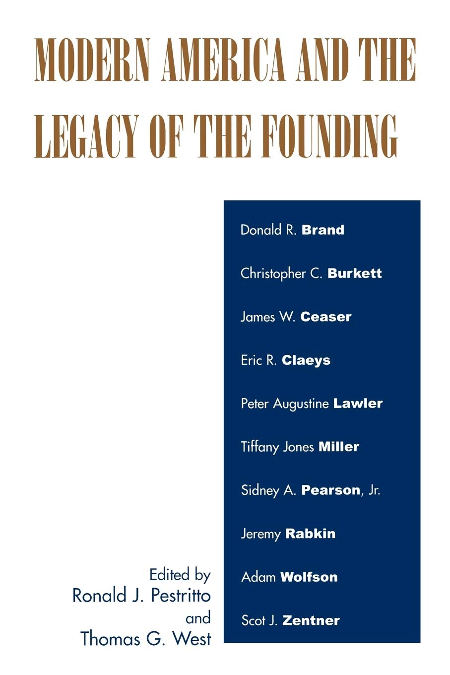 Snapklik.com : Modern America And The Legacy Of Founding