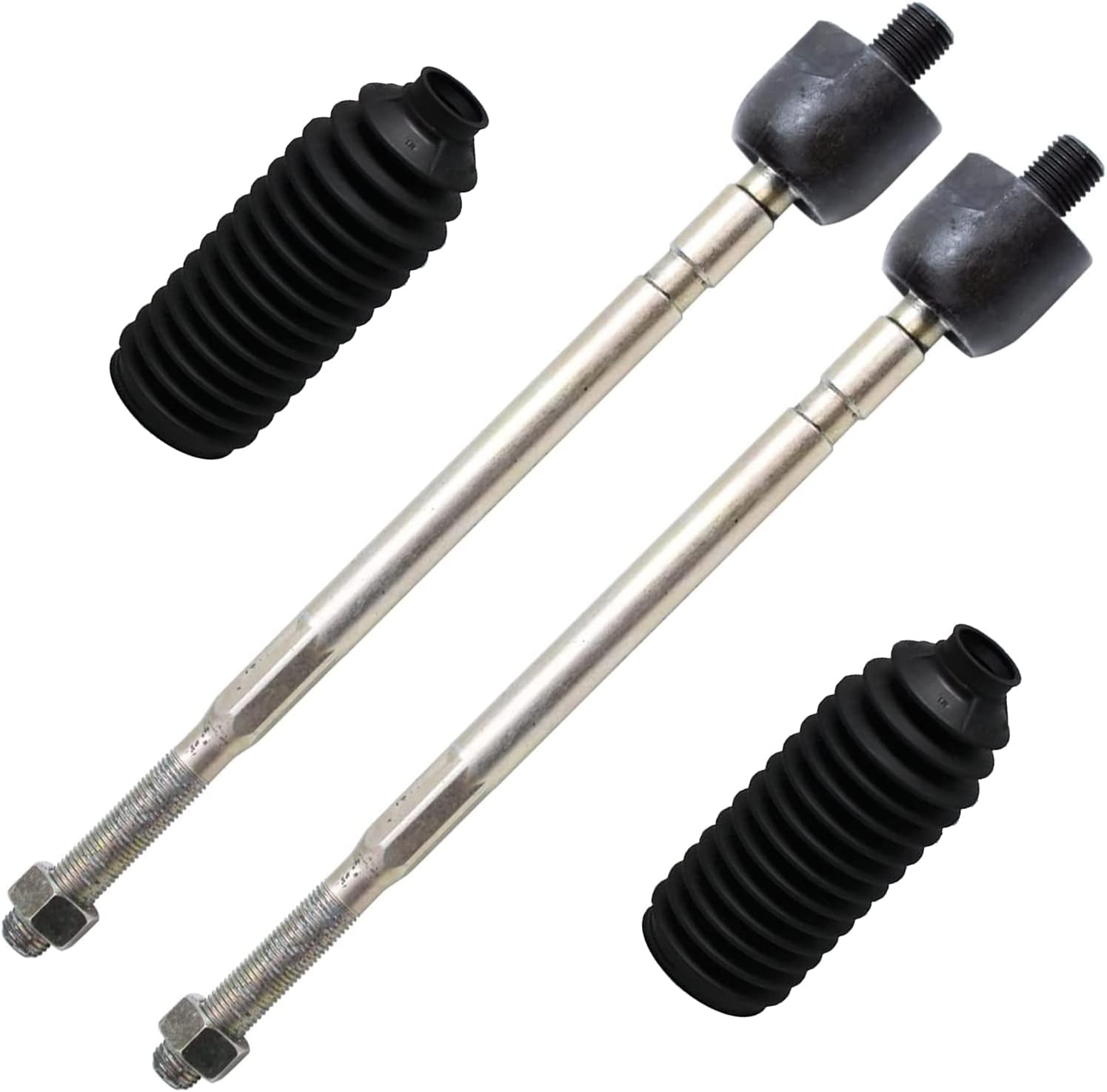 Amazon.com: Detroit Axle - Front Inner Tie Rods Kit for 1985-1989 ...