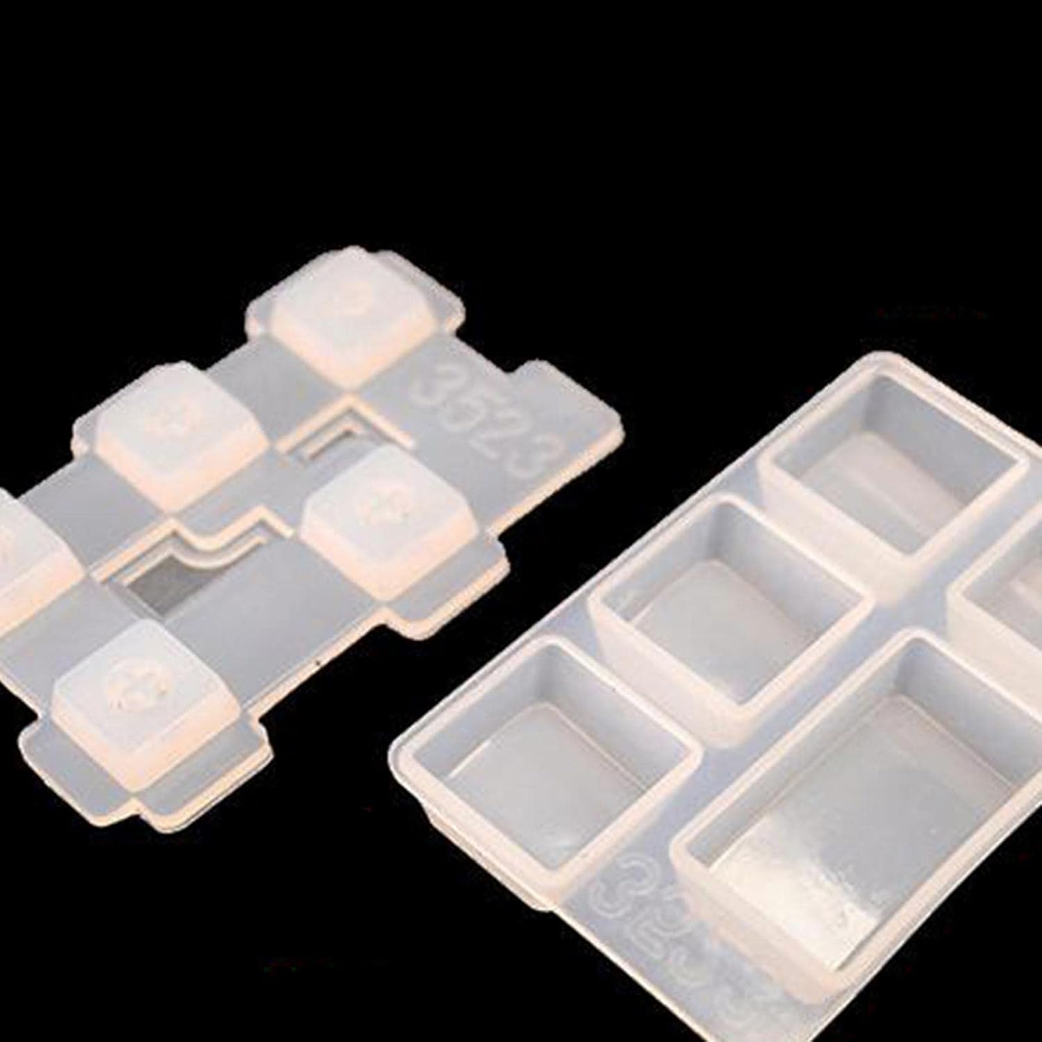 LICHTS Keycaps Resin Mold Keycap Crafting Epoxy Mould Key Puller Cat ...