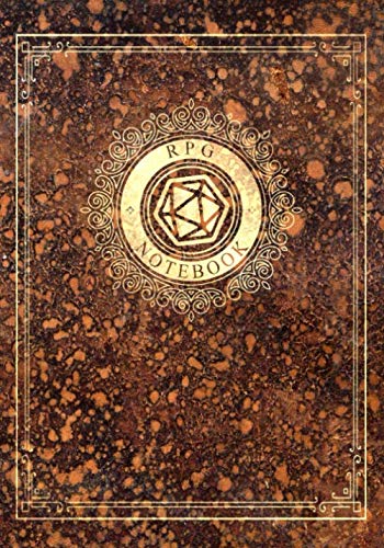 RPG Notebook: Blank Quad Ruled Graph Paper for Role Playing Games ...
