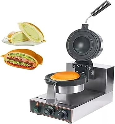 Amazon.com: Moongiantgo Burger Waffle Maker, Ice Cream Filling UFO ...