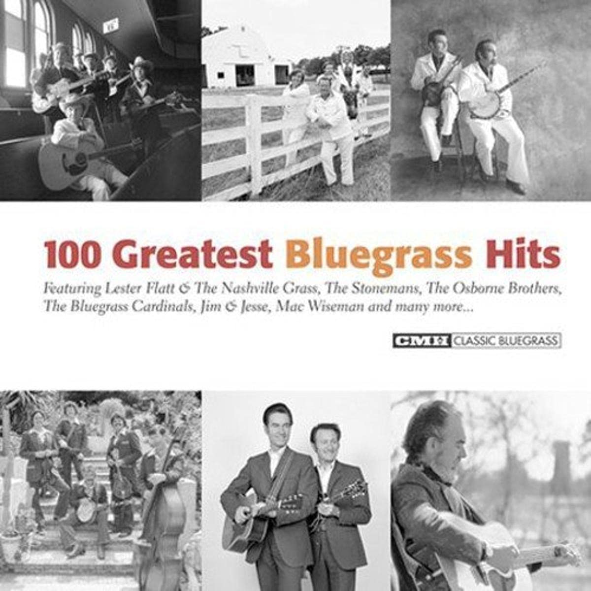 100 Greatest Bluegrass Hits: Various Artists, Tom James, Zeke Manners ...