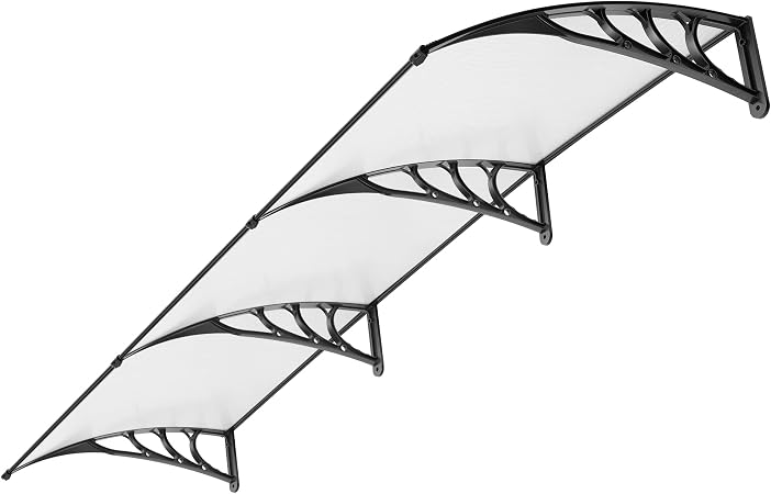 Amazon.com : VIVOHOME Polycarbonate Window Door Awning Canopy ...