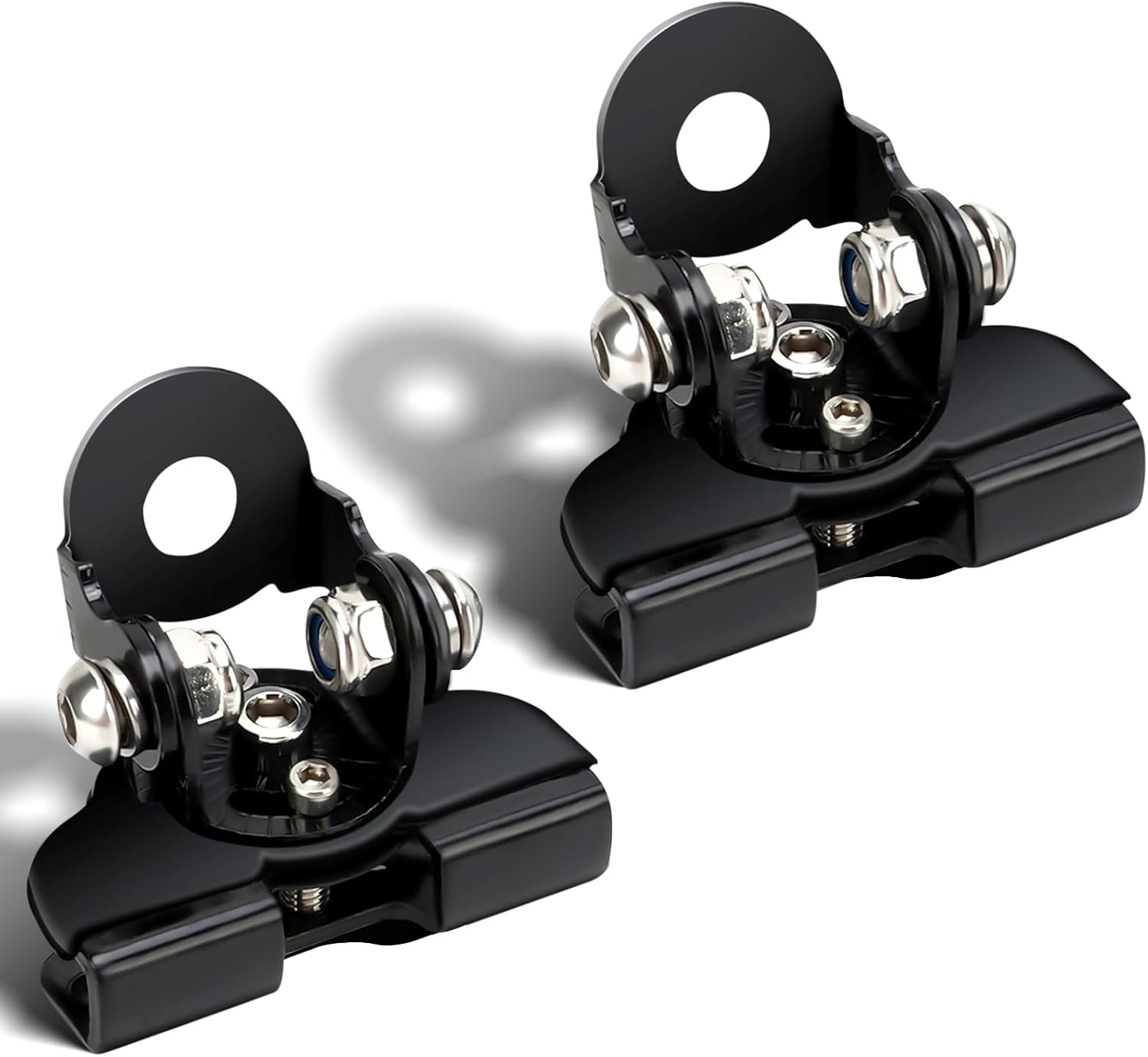 Amazon.com: Led Light Bar Hood Mounting Brackets, 2pcs Led Work Light ...