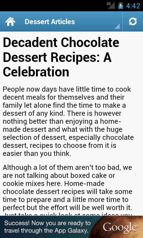 Dessert Recipes! - App on Amazon Appstore