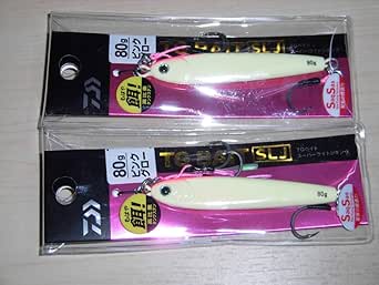Amazon.co.jp: ダイワ TGベイト SLJ 80g ピンクグロー 2個セット W : スポーツ＆アウトドア