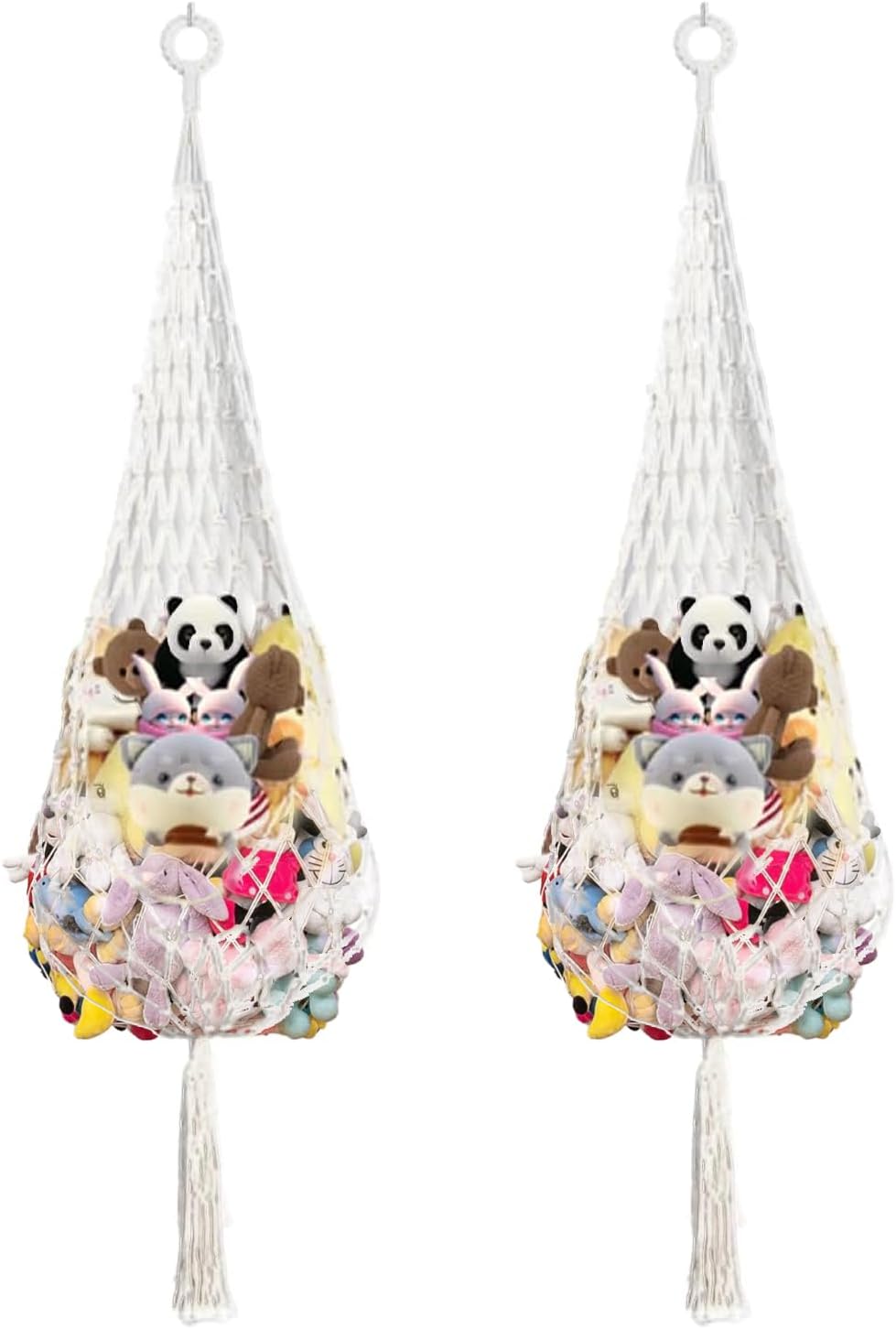 Amazon.com: Stuffed Animal Storage Net or Hammock, Single Hook Display ...
