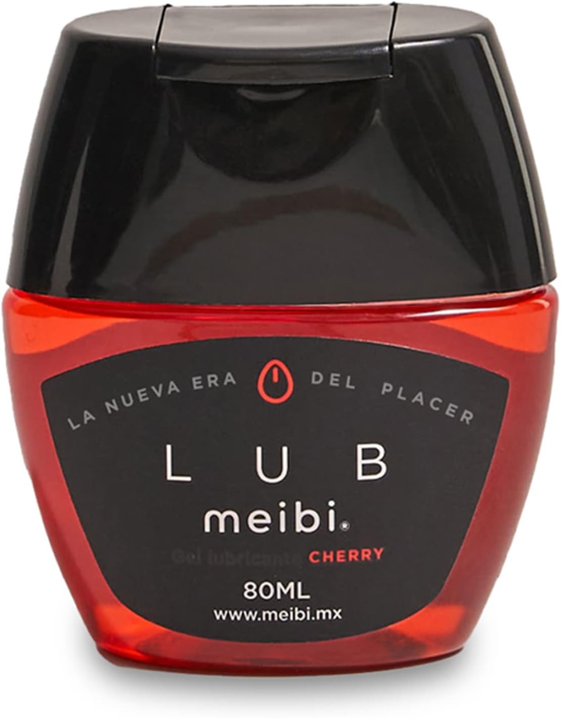 Meibi Lubricante Base Agua Sabor Cherry LUB 80 ml, Gel Íntimo Lubricante Sexual No Pegajoso ...
