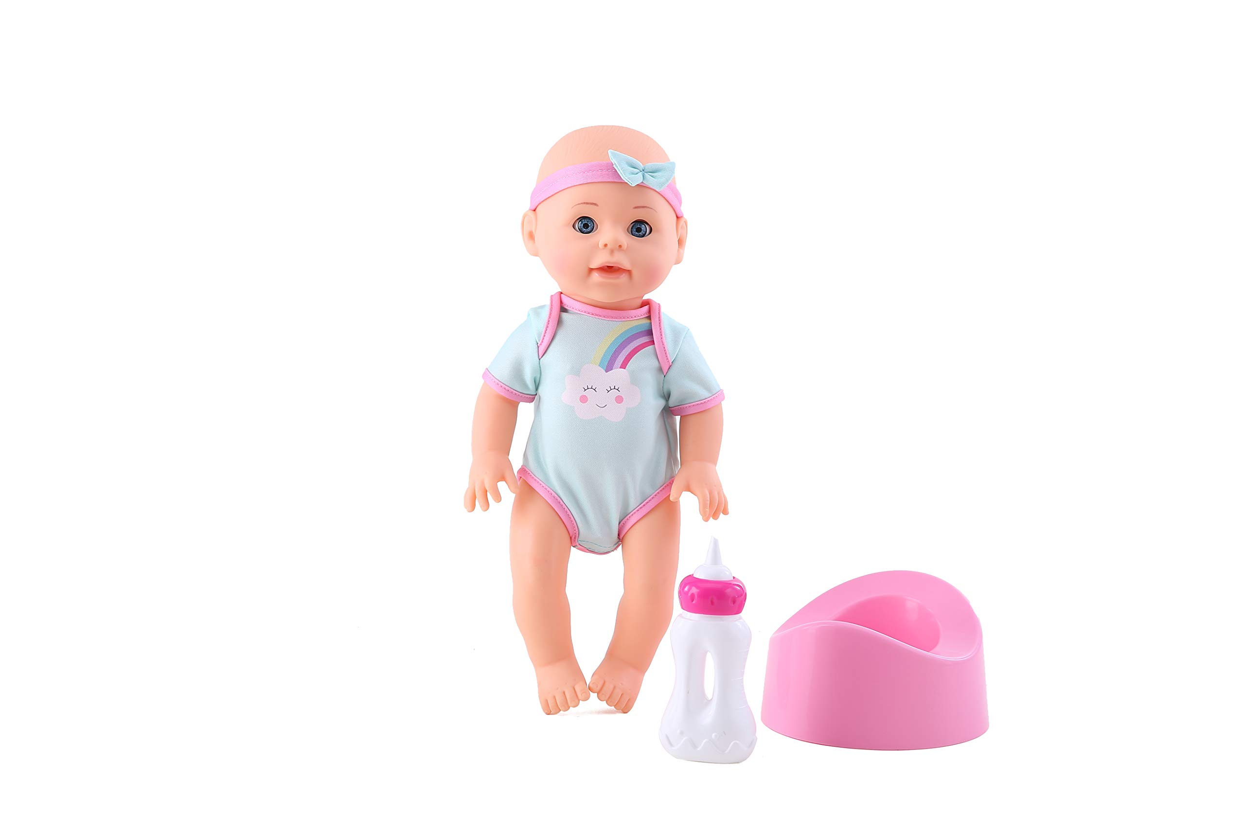 KOOKAMUNGA KIDS Potty Training Baby Doll | 13 Inch Drink Wet Doll Set ...
