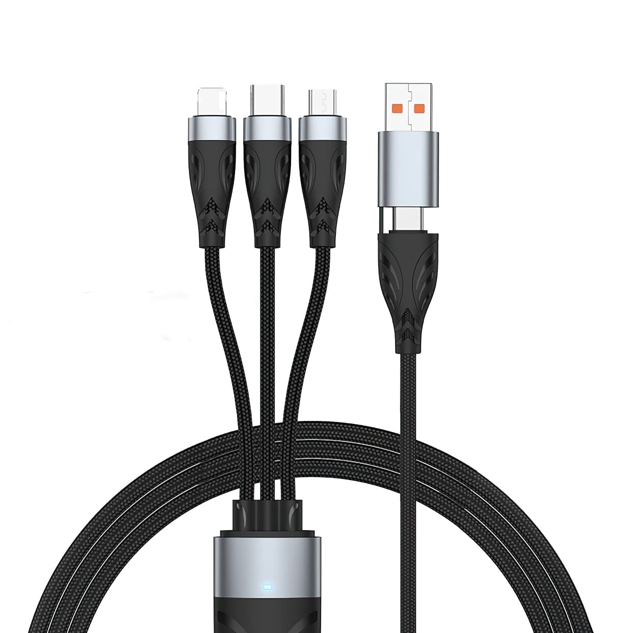 SGMSC 60W USB C to Multi Charging Cable, 3 in 1 Charging Cable Multi ...