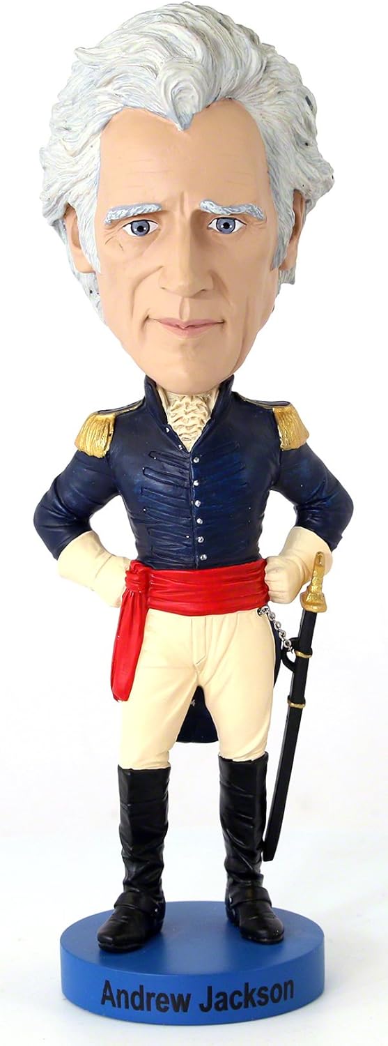 Amazon.com: Royal Bobbles Andrew Jackson Bobblehead : Toys & Games