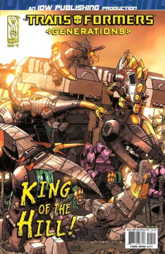 Amazon.com: Transformers Generations #9 Comic - Dinobots vs Trypticon Cover: Bob Budiansky: Books