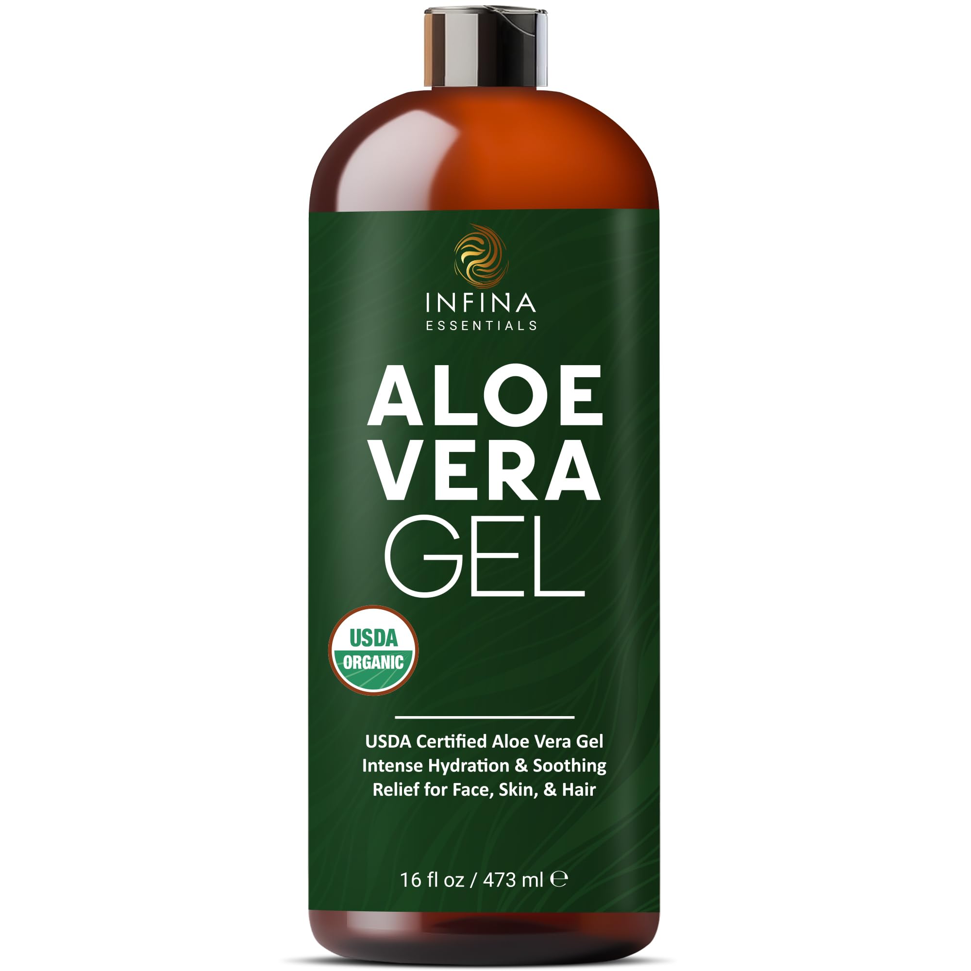Snapklik.com : INFINA ESSENTIALS Pure Aloe Vera Gel For Face, Hair ...