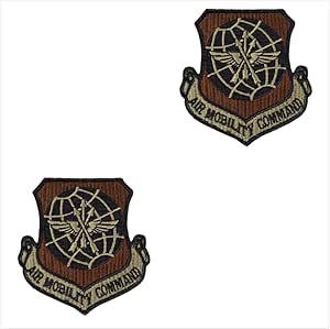 Amazon.com: Genuine US AIR Force Patch: AIR Mobility Command - OCP with Hook : Clothing, Shoes ...