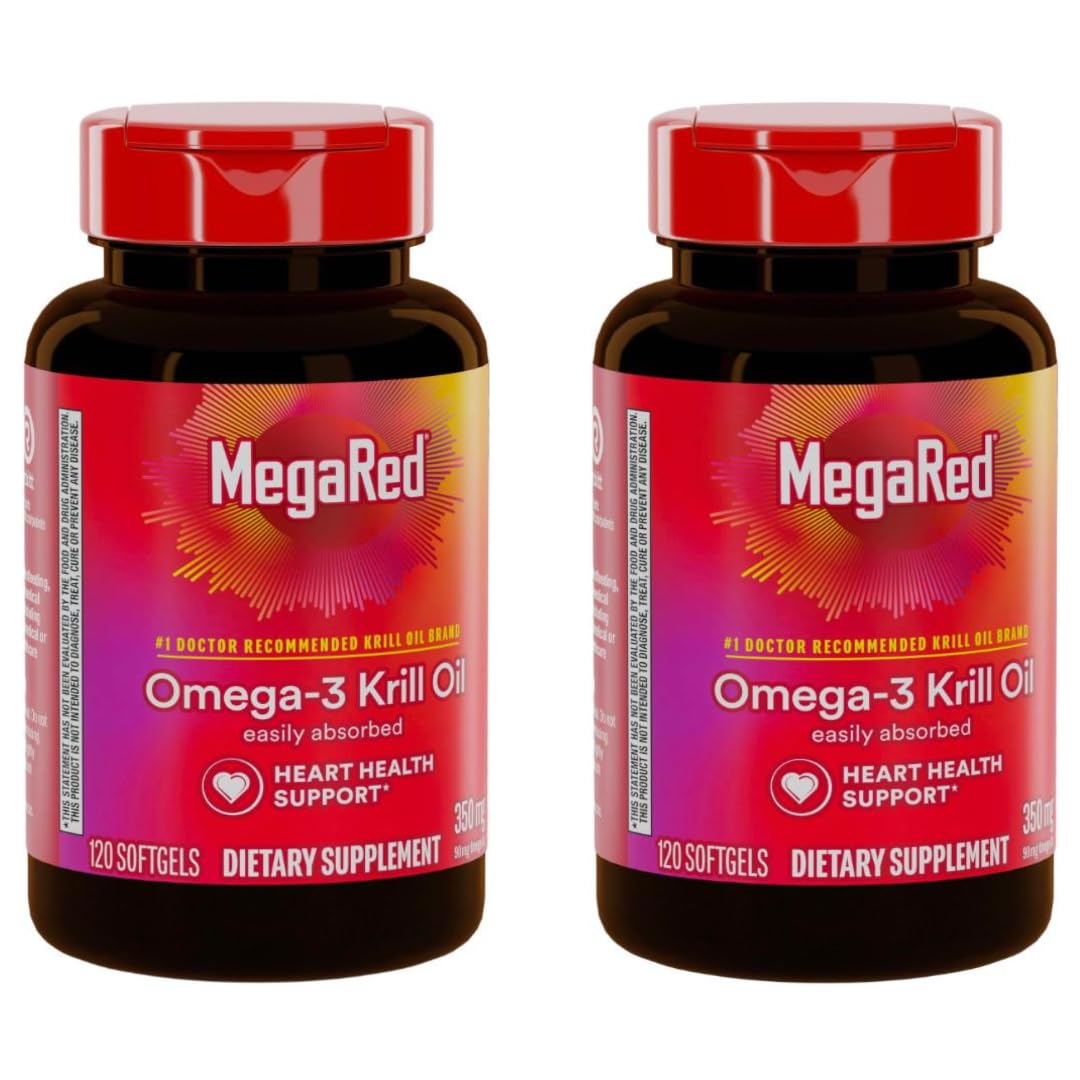 Amazon.com: MegaRed 350mg Omega 3 Supplement with EPA/DHA, Astaxanthin ...