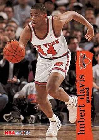 Amazon.com: 1995-96 NBA Hoops Series 2#317 Hubert Davis New York Knicks ...