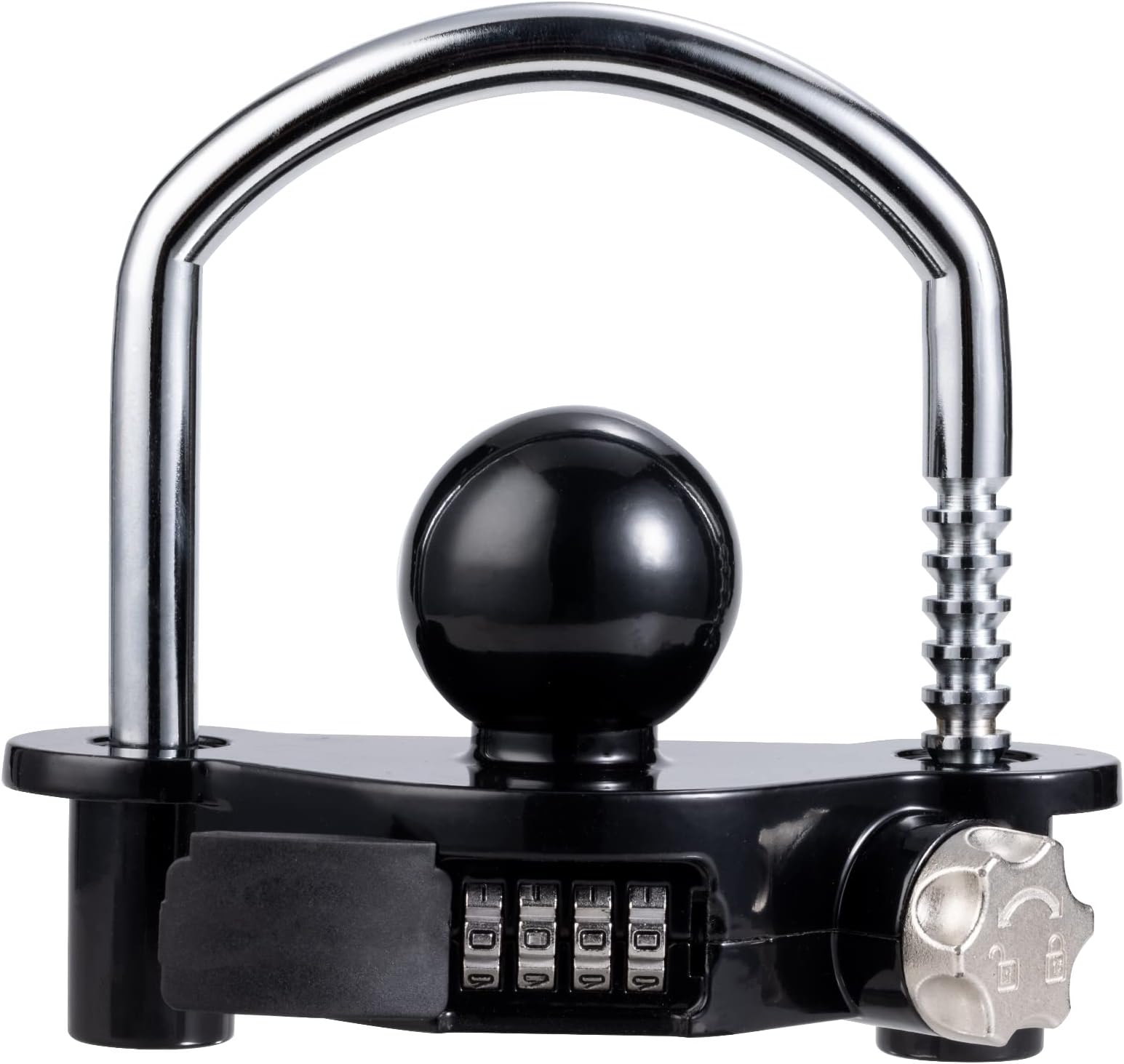 Amazon.com: TOPSHINE Trailer Hitch Lock Universal Ball Tow Coupler ...