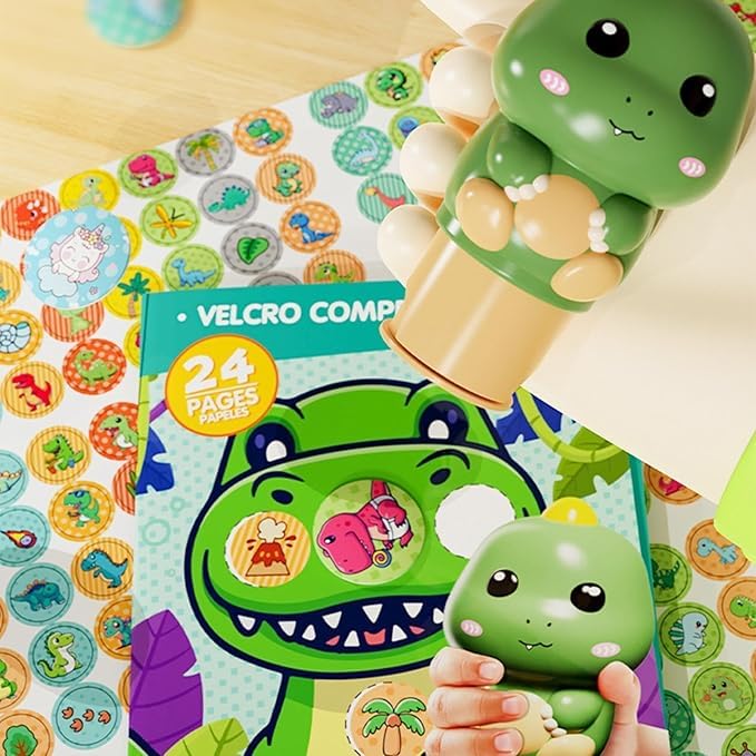 Cots and Cuddles Sticker Stamper Activity Kit for Kids Creative Arts ...