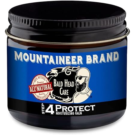 Amazon.com : Mountaineer Brand Bald Head Care - Men's All Natural 5 ...