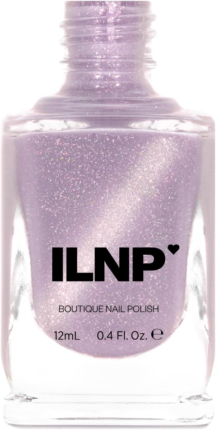 Amazon.com : ILNP Lily - Soft Lilac Magnetic Holographic Nail Polish ...