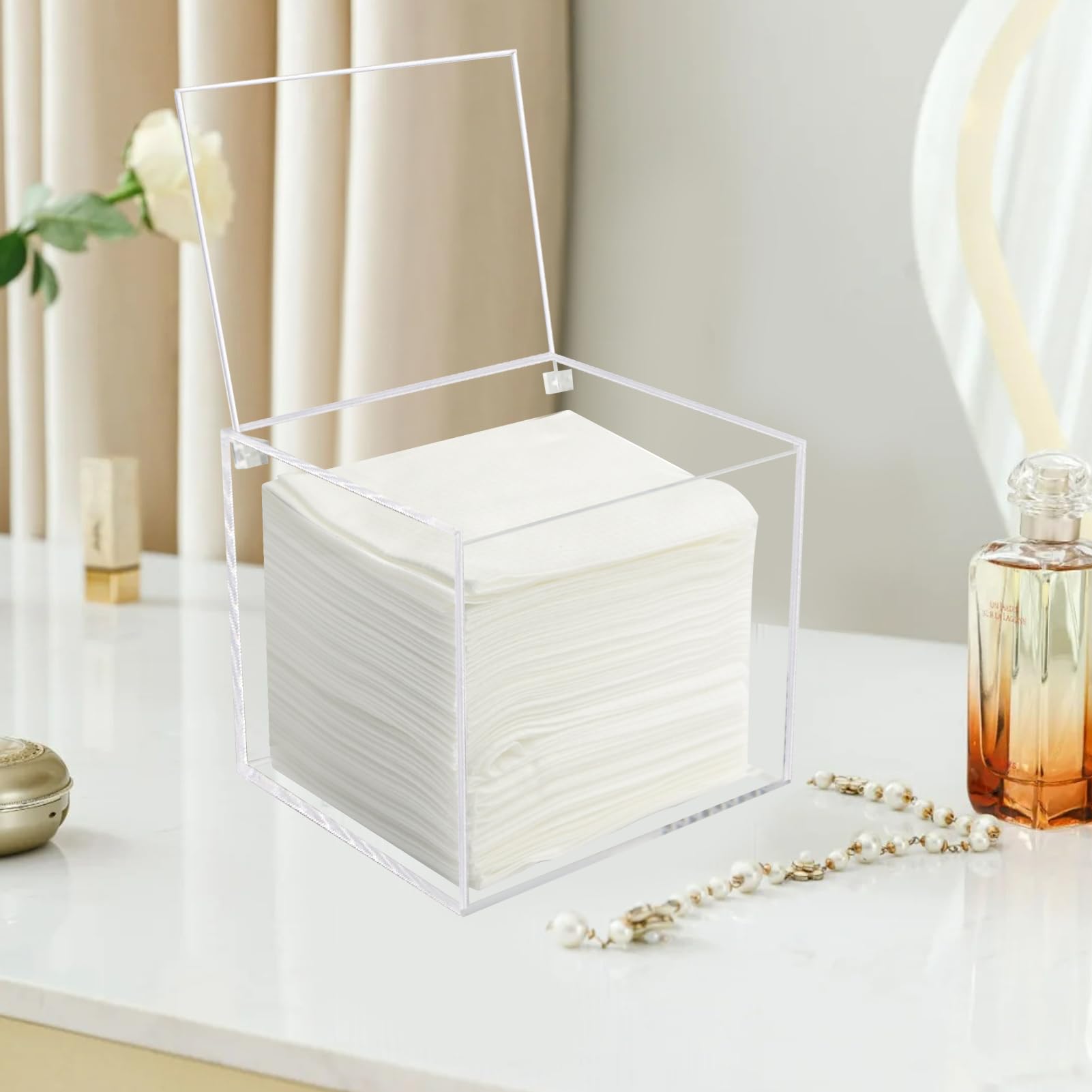 Snapklik.com : Watpot Disposable Face Towel Storage Box Compatible