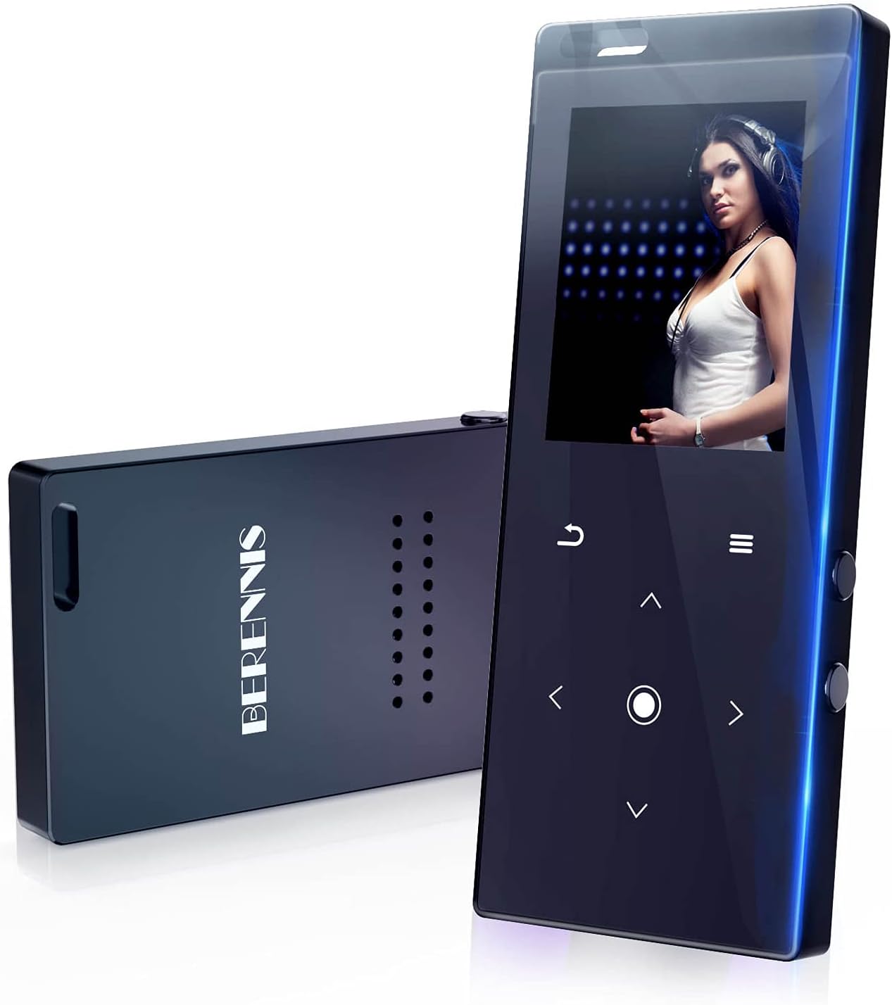 Amazon.com: 64GB MP3 Player with Bluetooth 5.2 - BERENNIS Portable HiFi ...