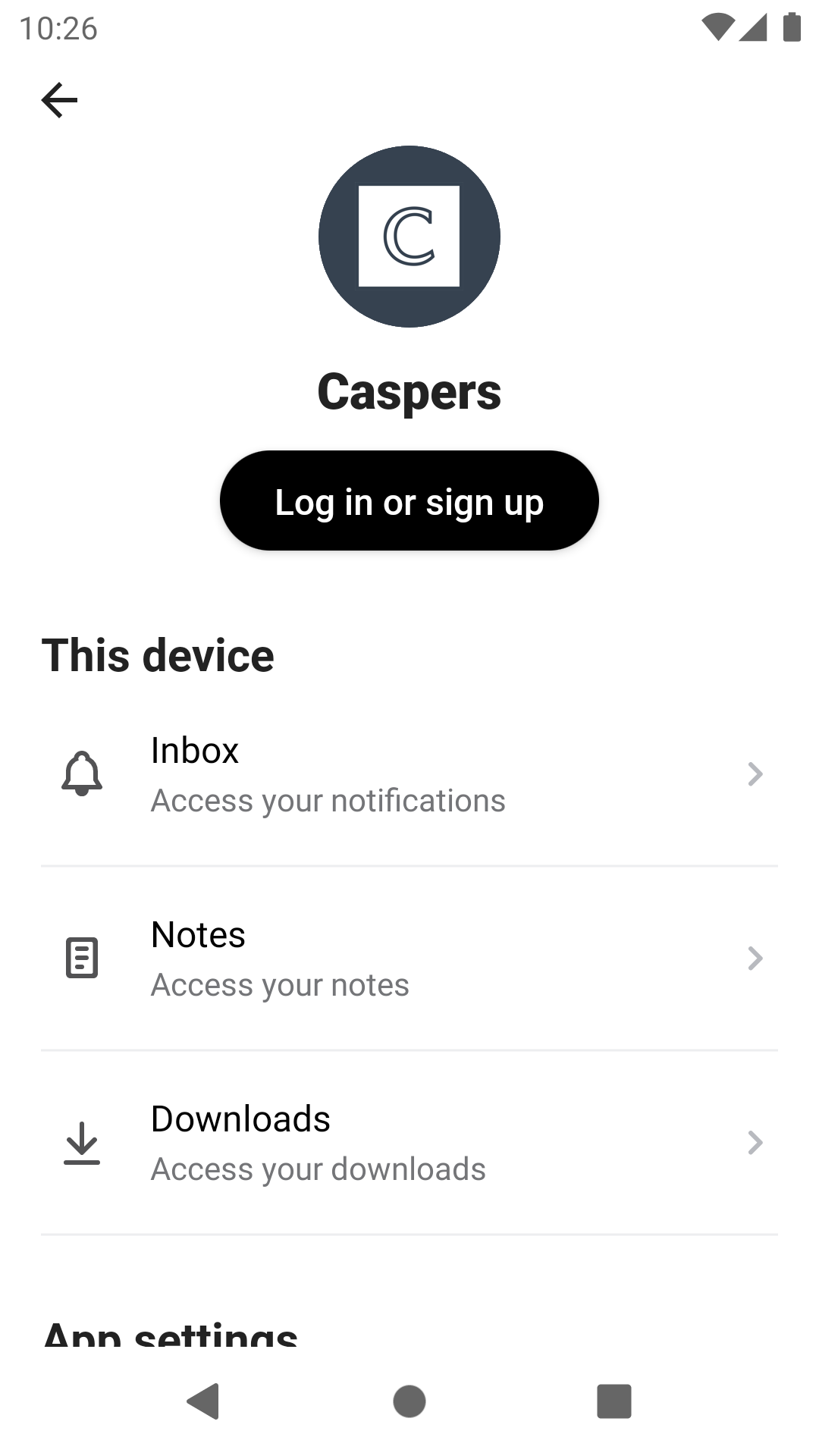 Caspers Company - App on Amazon Appstore