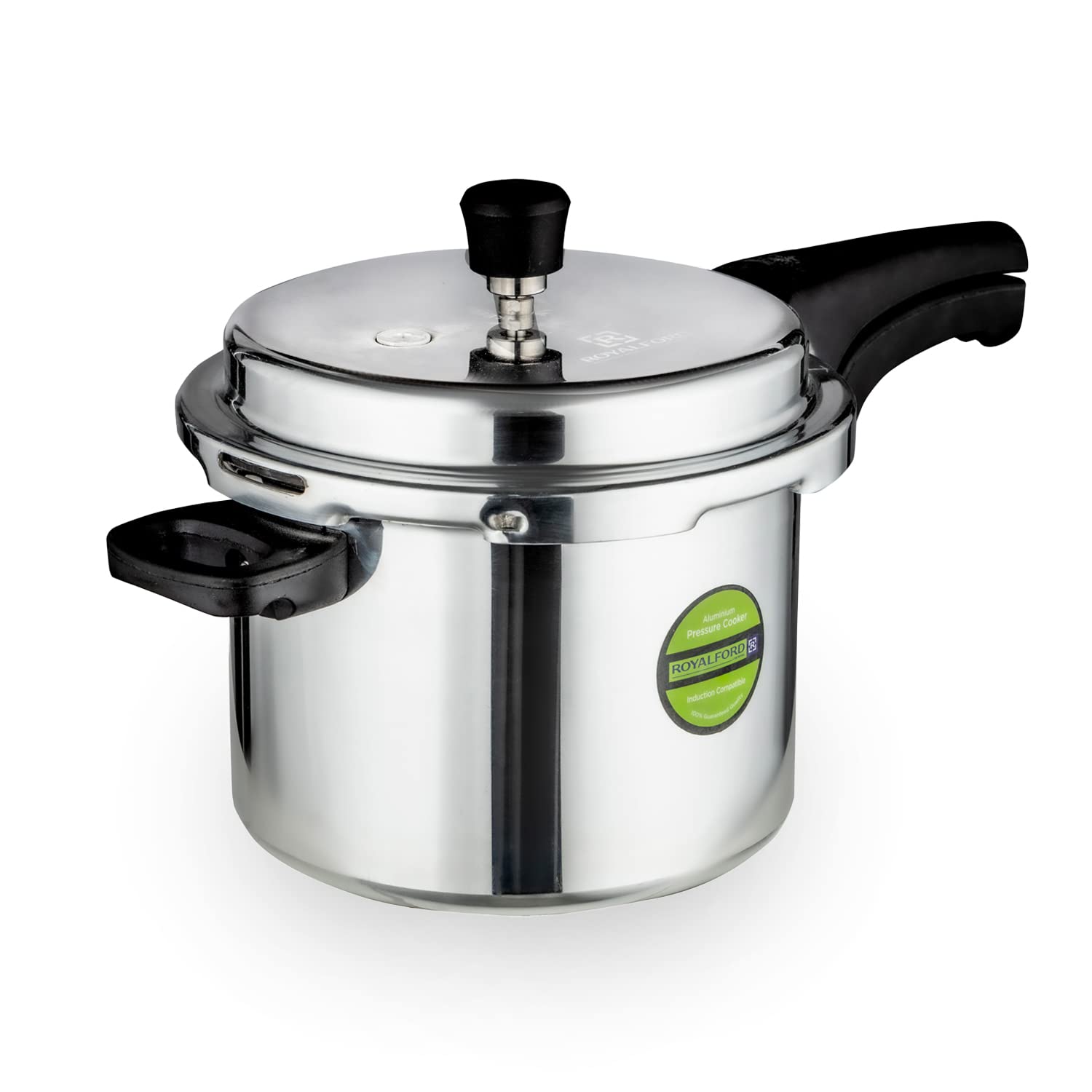 Royalford Rf5802 Aluminum Pressure Cooker - 5 Liters, Silver : Amazon ...