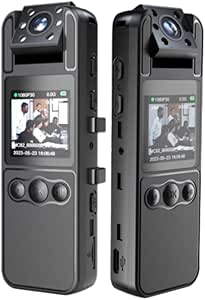 Amazon.com : Yoidesu Body Camera with Audio and Video Recording, 1080P ...