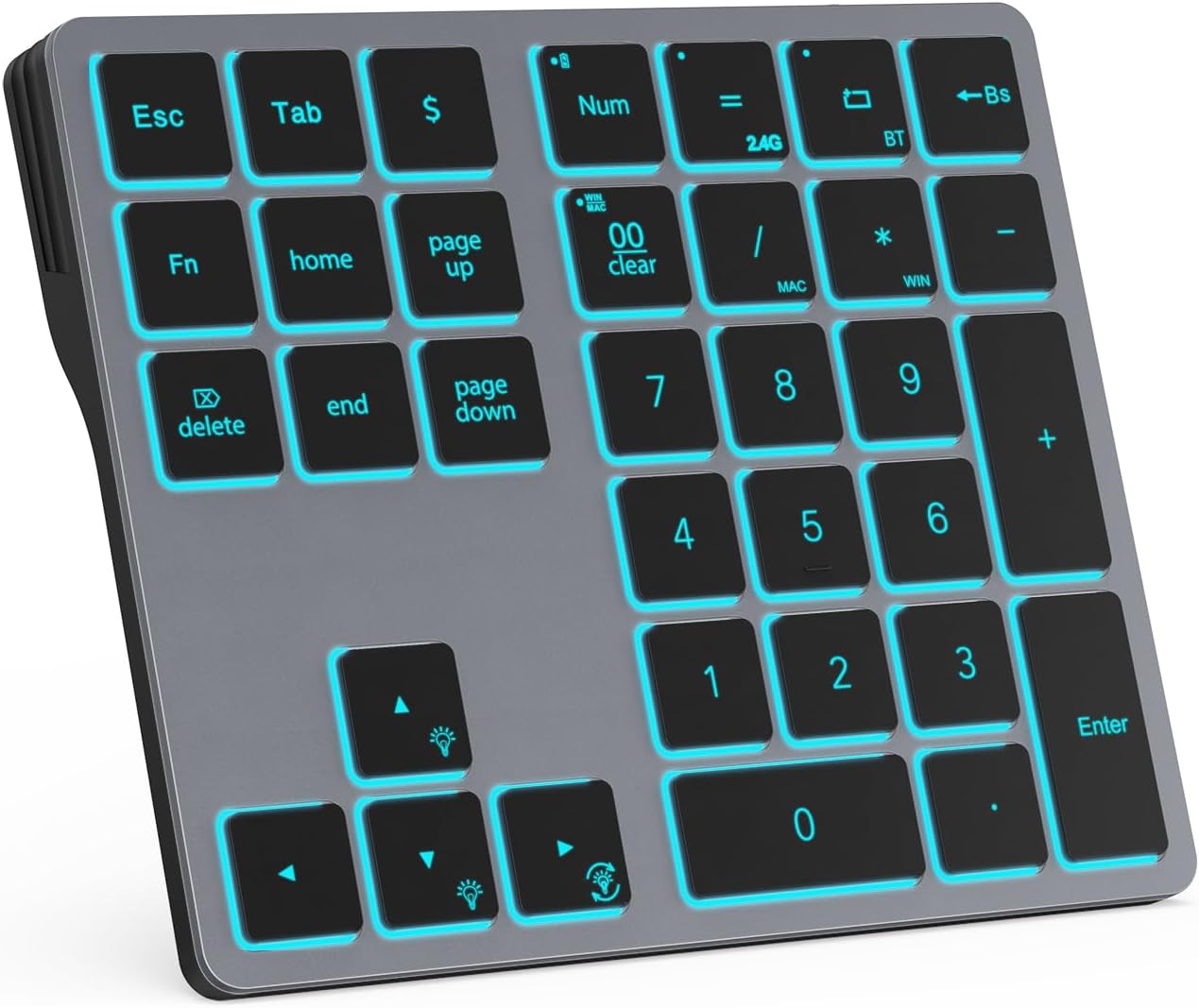 Microsoft 230-00013 Number Pad - Black, Pad Black : Amazon.co.uk ...