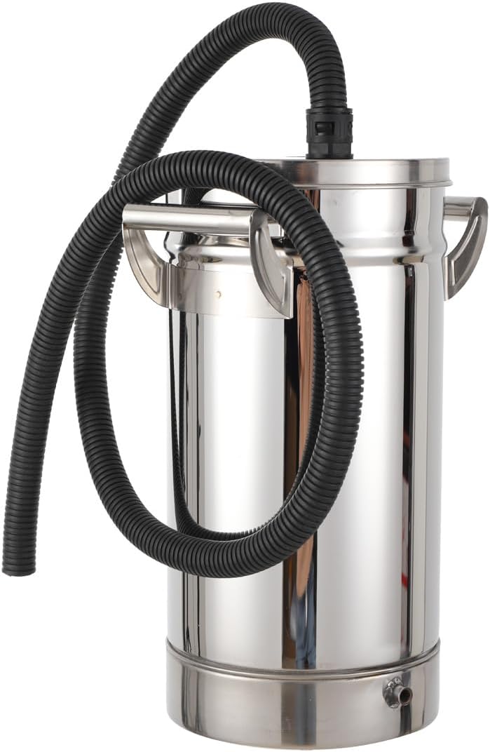 QAVODB 8L 304 Stainless Steel Fluidized Powder Hopper Fluidized Tank ...