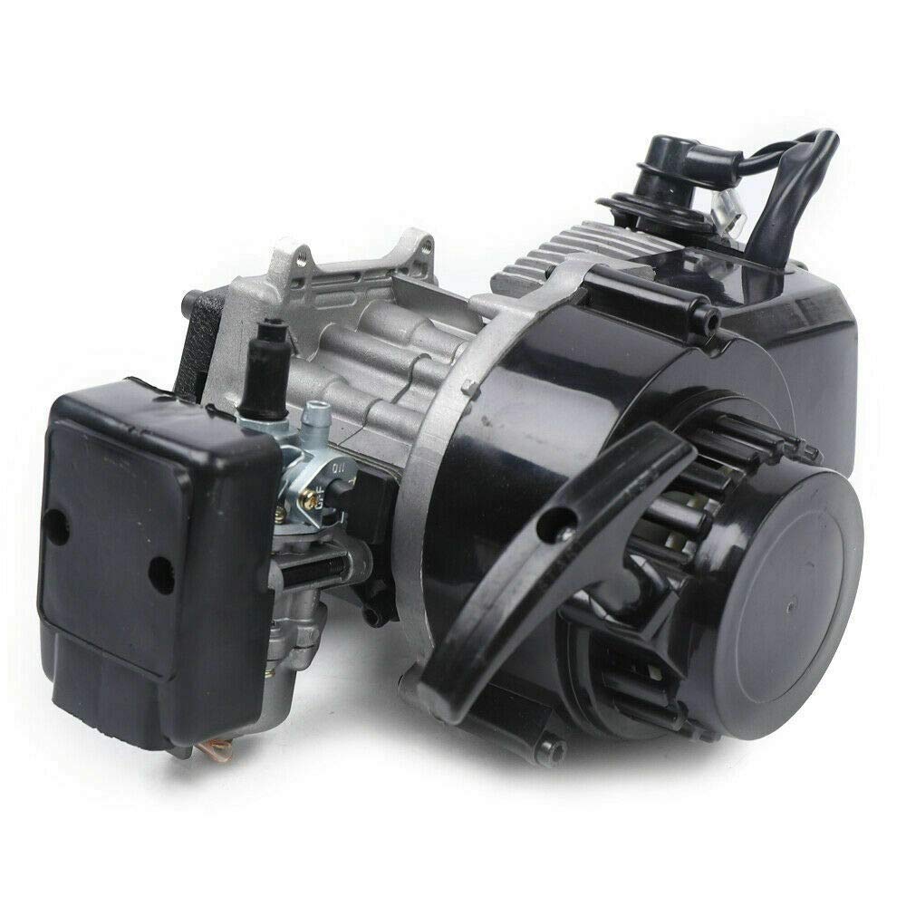 Buy Engine Motor 49CC 2 Stroke Racing Complete Engine Motor Pull Start ...