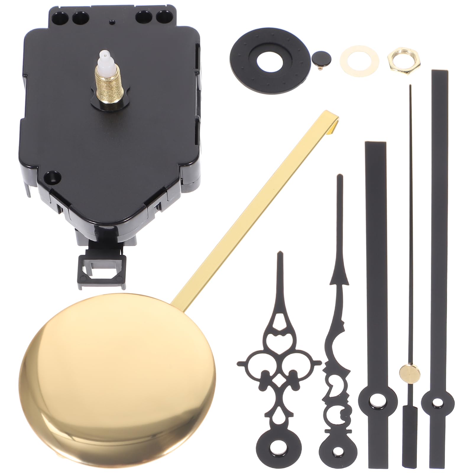 Amazon.com: Veemoon 1 Set Diy Pendulum Clock Movement Kits Wall Clock ...