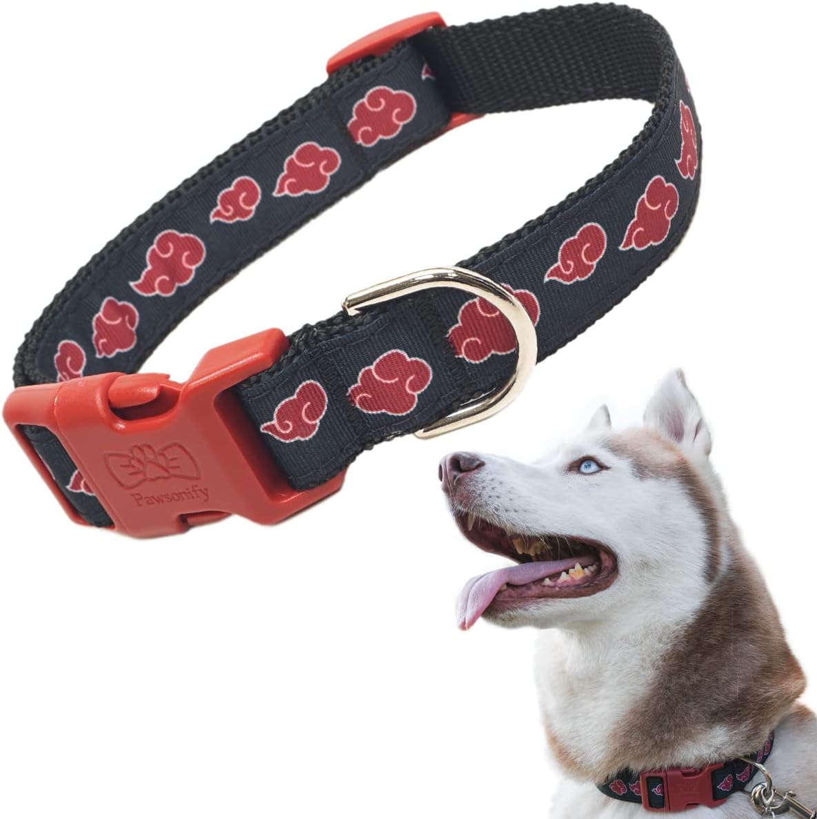 Amazon.com : Akatsuki Dog Collar for Large Dogs, Medium, XS/Small Puppy ...