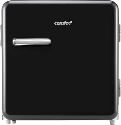 Amazon.com: Upstreman 2.5 Cu.ft Small Refrigerator, Mini Fridge with ...