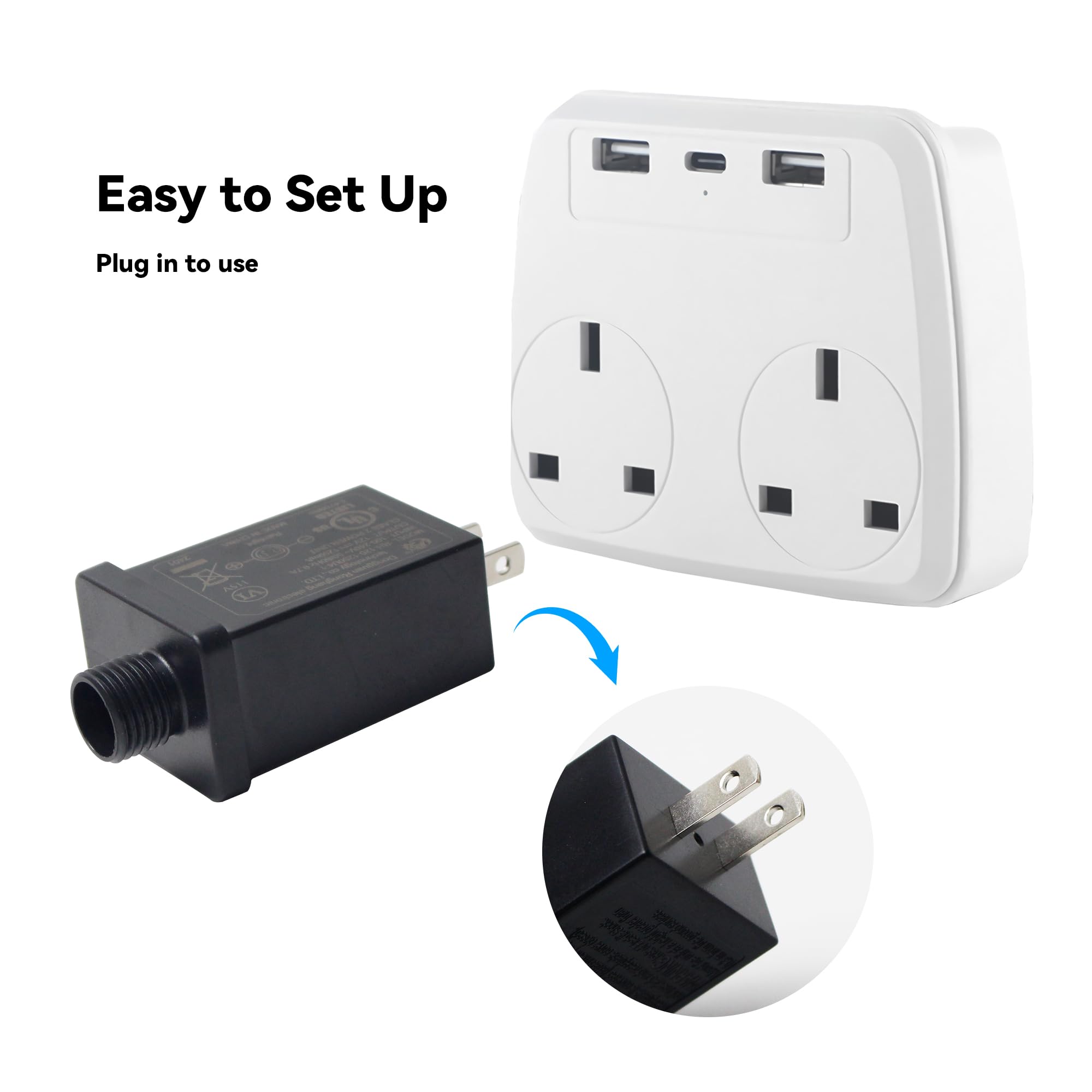 Snapklik.com : Replacement Yard Inflatable Adapter Class 2 Power Supply ...