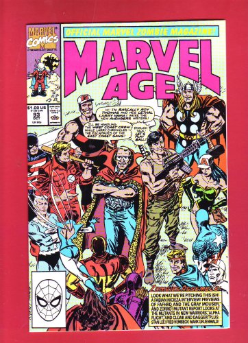 Marvel Age - The Official Marvel News Magazine #93: The Avengers ...