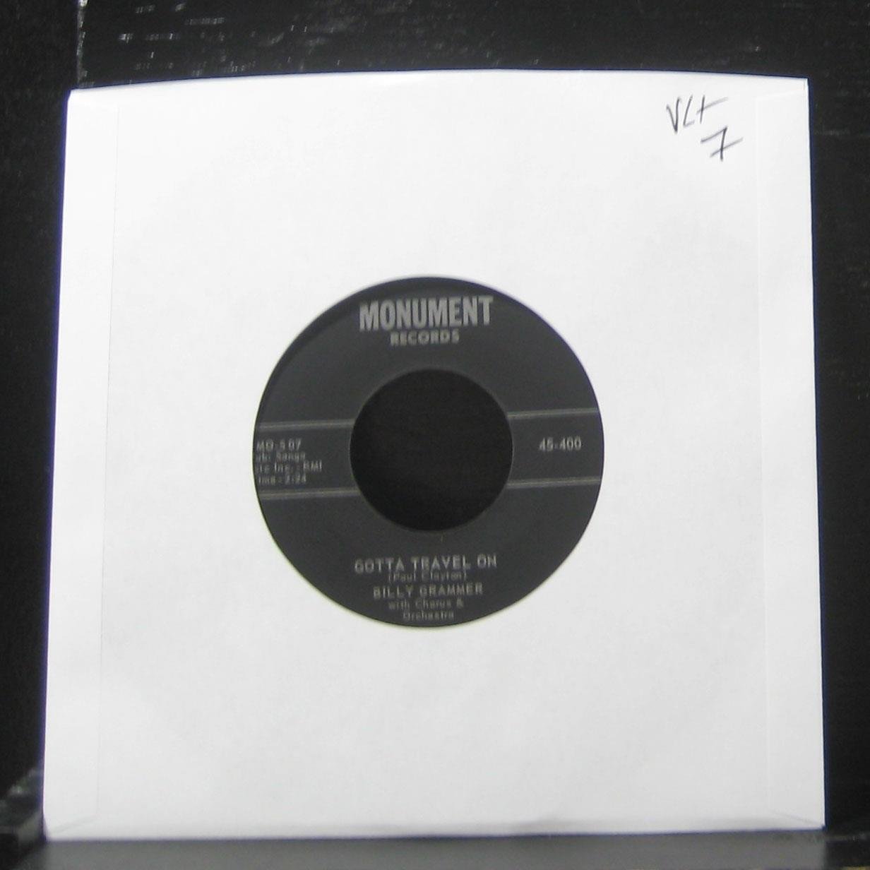 Billy Grammer - Billy Grammer - Gotta Travel On / Chasing A Dream - 7 ...