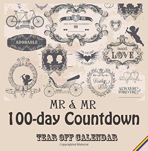 Mr & Mr - 100 day tear-off Countdown Calendar: Counting down until the ...