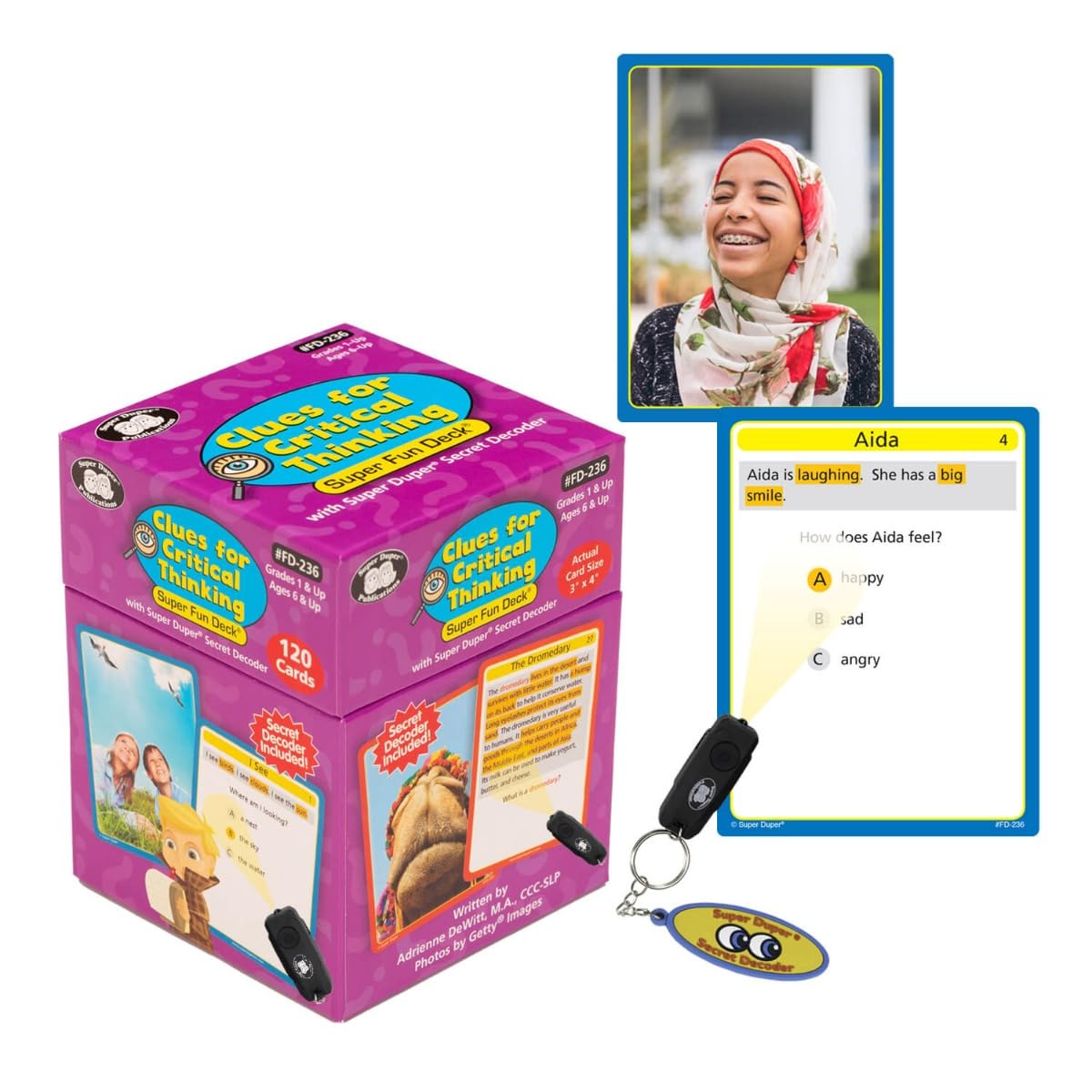 Amazon.com: Super Duper Publications | Clues for Critical Thinking ...