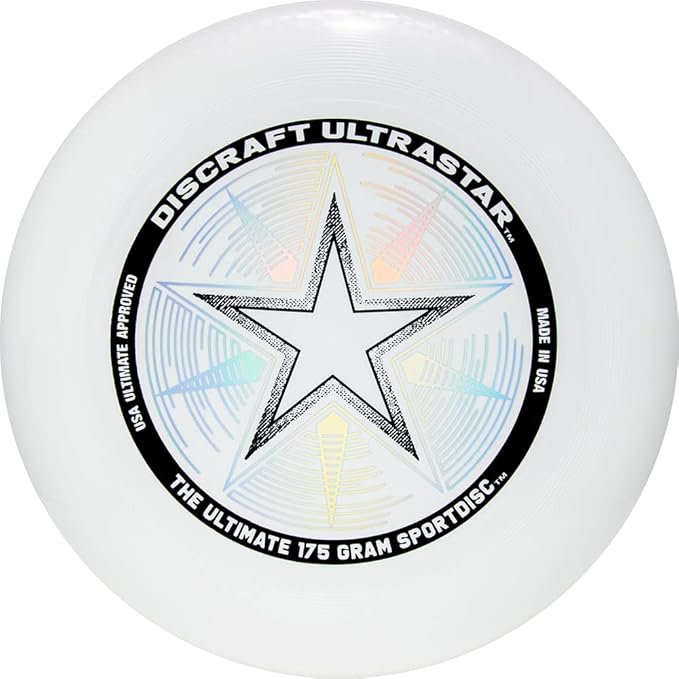 Discraft 175 Gram White Ultrastar Sport Disc, Flying Discs - Amazon Canada