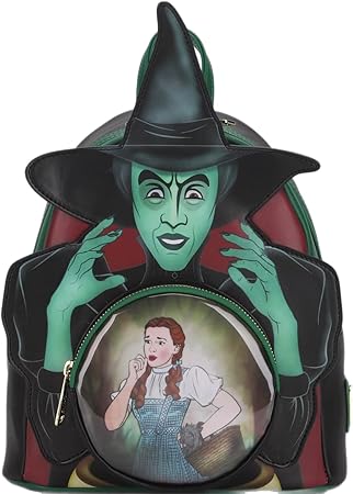 Amazon.com: Loungefly Wizard Of Oz Wicked Witch Cosplay Mini Backpack ...